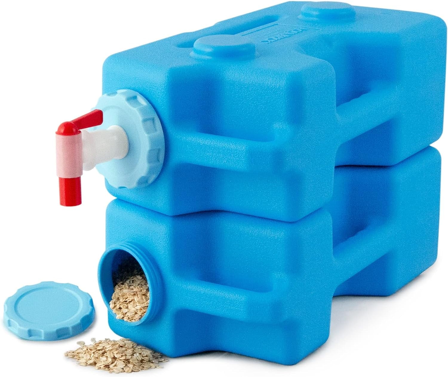 AquaBrick Emergency Water Storage Containers w Ventless Spigot Cap ...