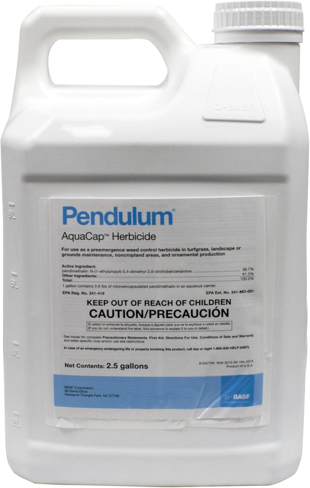 AquaCap Preemerge Crabgrass Control in lawns - 2.5 gallon - Walmart.com