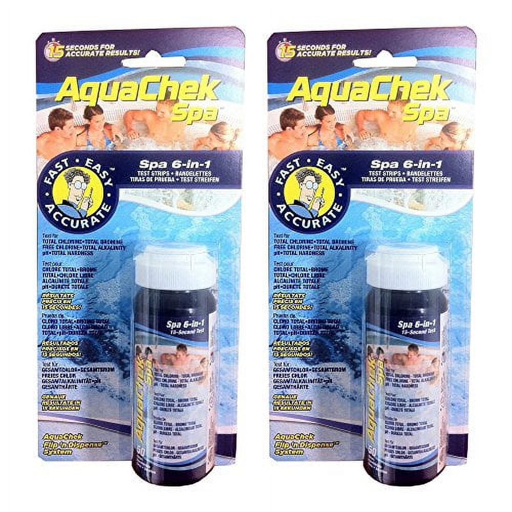 AquaChek 552244-02 Spa 6-in-1 Test Strips (2 Pack) - Walmart.com