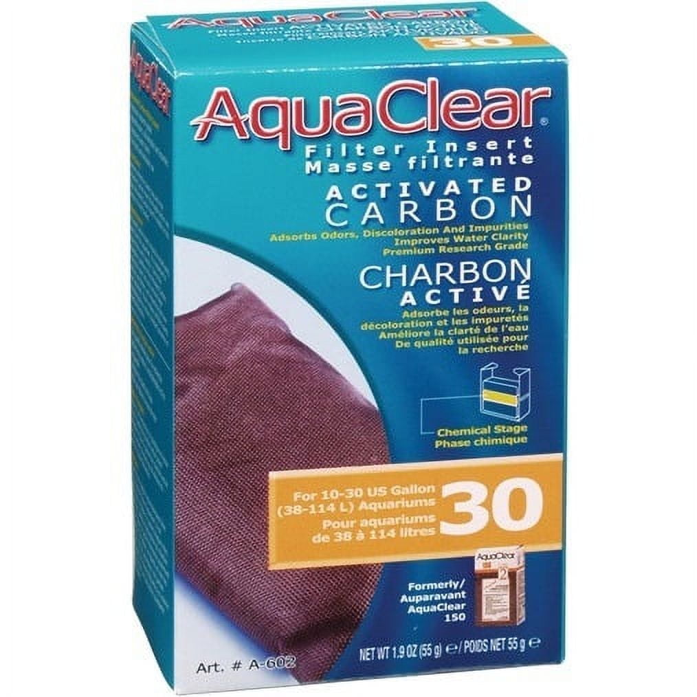 AquaClear Activated Carbon Filter Inserts: Premium Water Purification ...