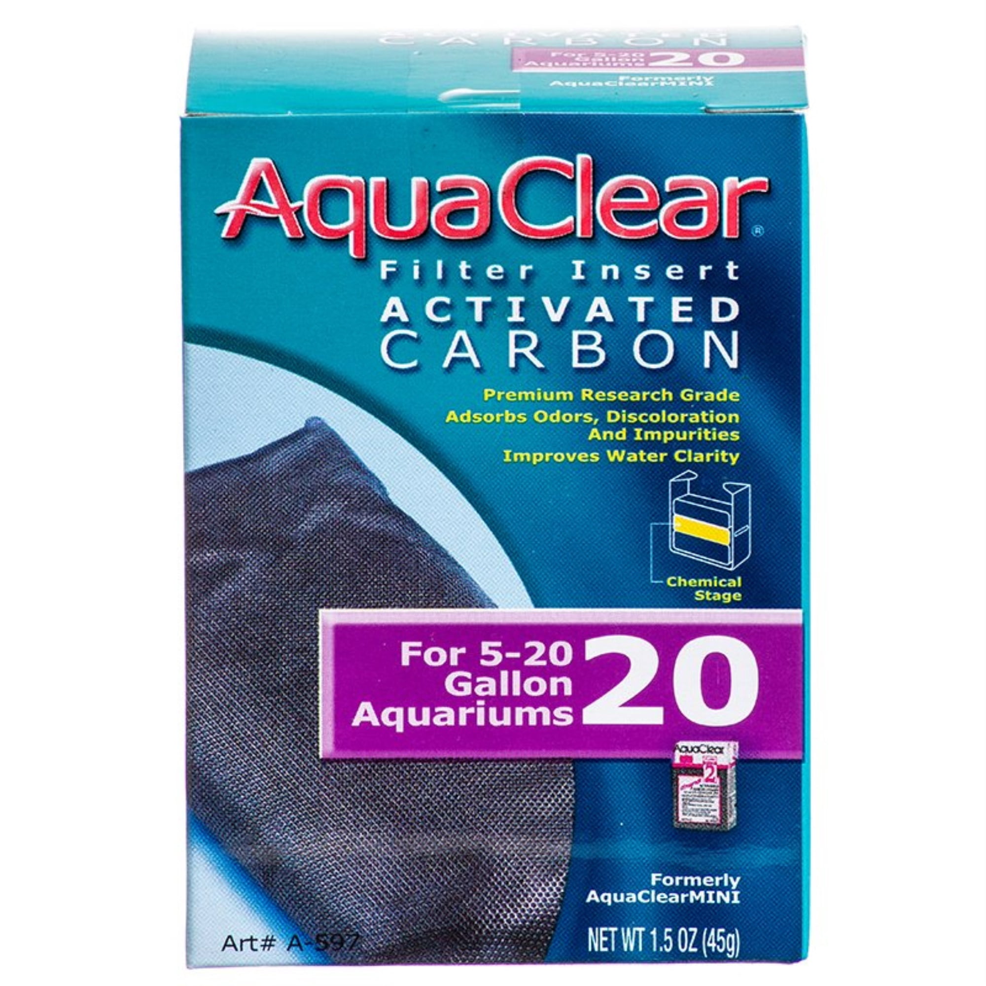 AquaClear Activated Carbon Filter Inserts: Premium Water Purification ...