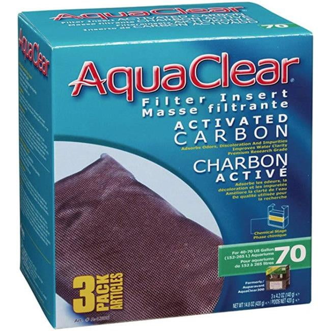 AquaClear Insert Activated Carbon Filter - Walmart.com