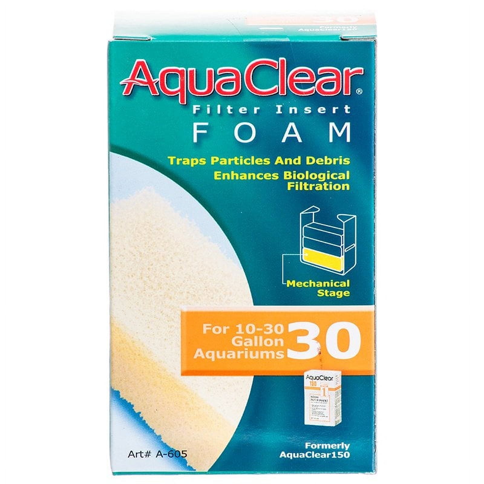 AquaClear Filter Insert Foam for Aquariums - Walmart.com