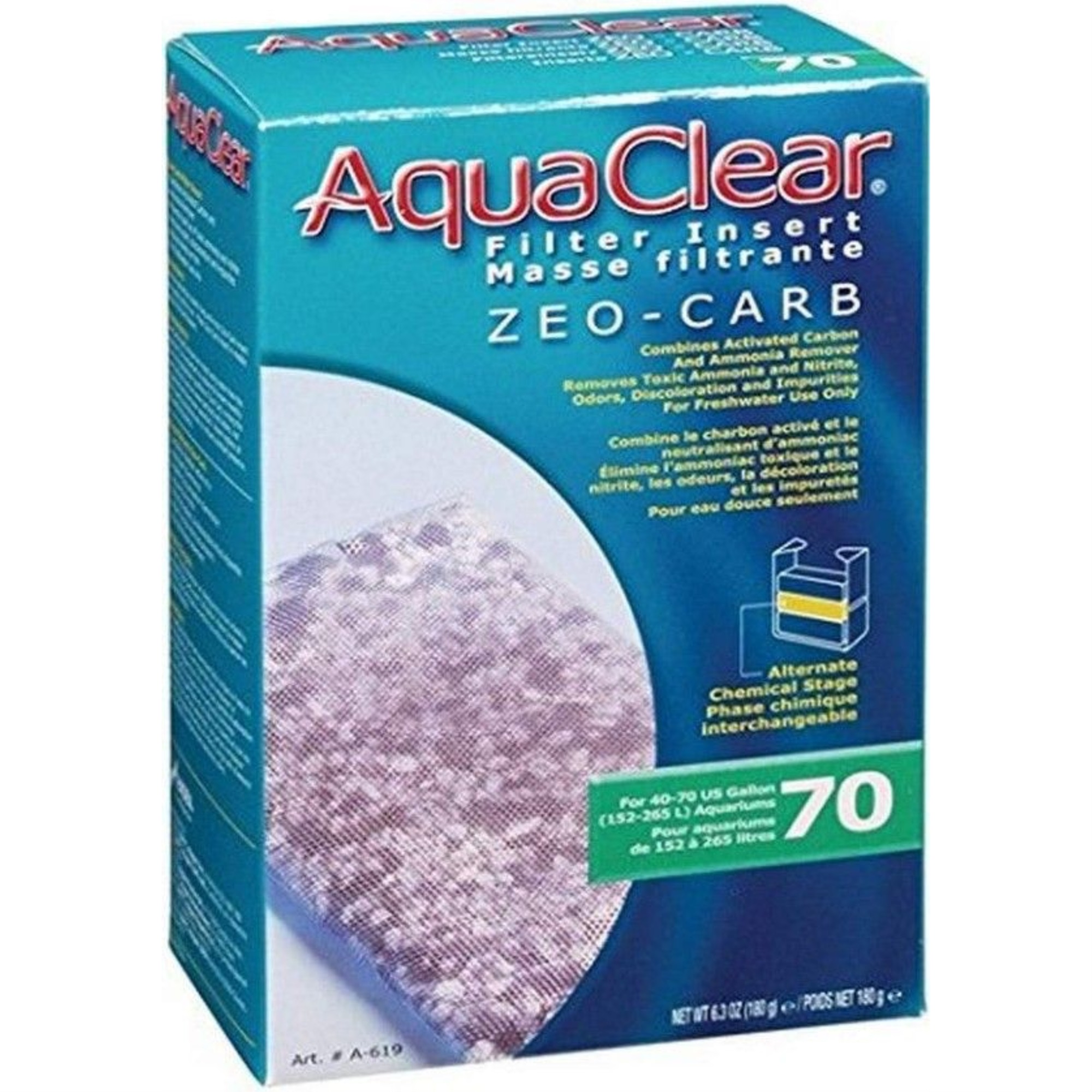 AquaClear Filter Insert Zeo-Carb - Walmart.com