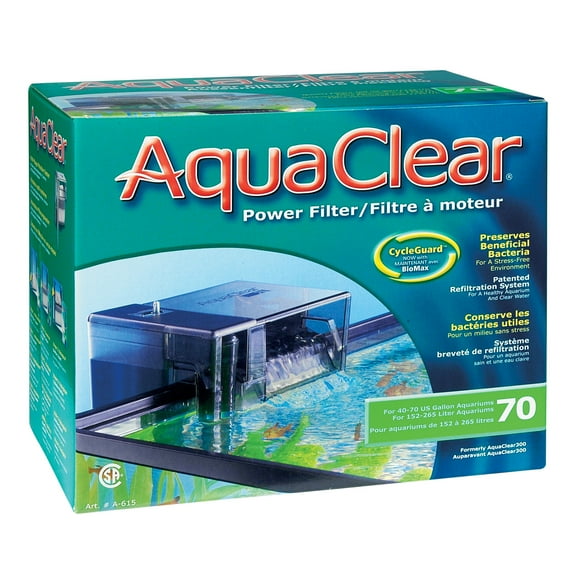 AquaClear Aquarium Filtration System - Fish Tank Filter for 40 to 70 ...