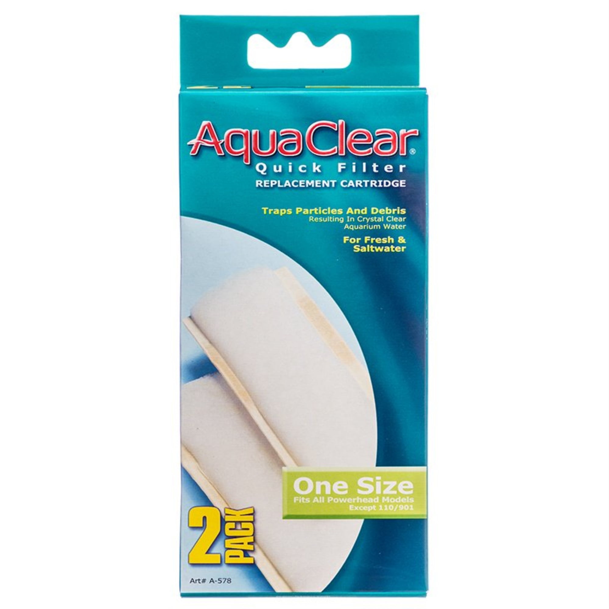 AquaClear Powerhead Quick Filter Replacement Cartridge - Walmart.com