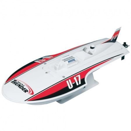AquaCraft Mini Thunder Hydroplane RTR Red AQUB46RR Boats RTR Electric ...