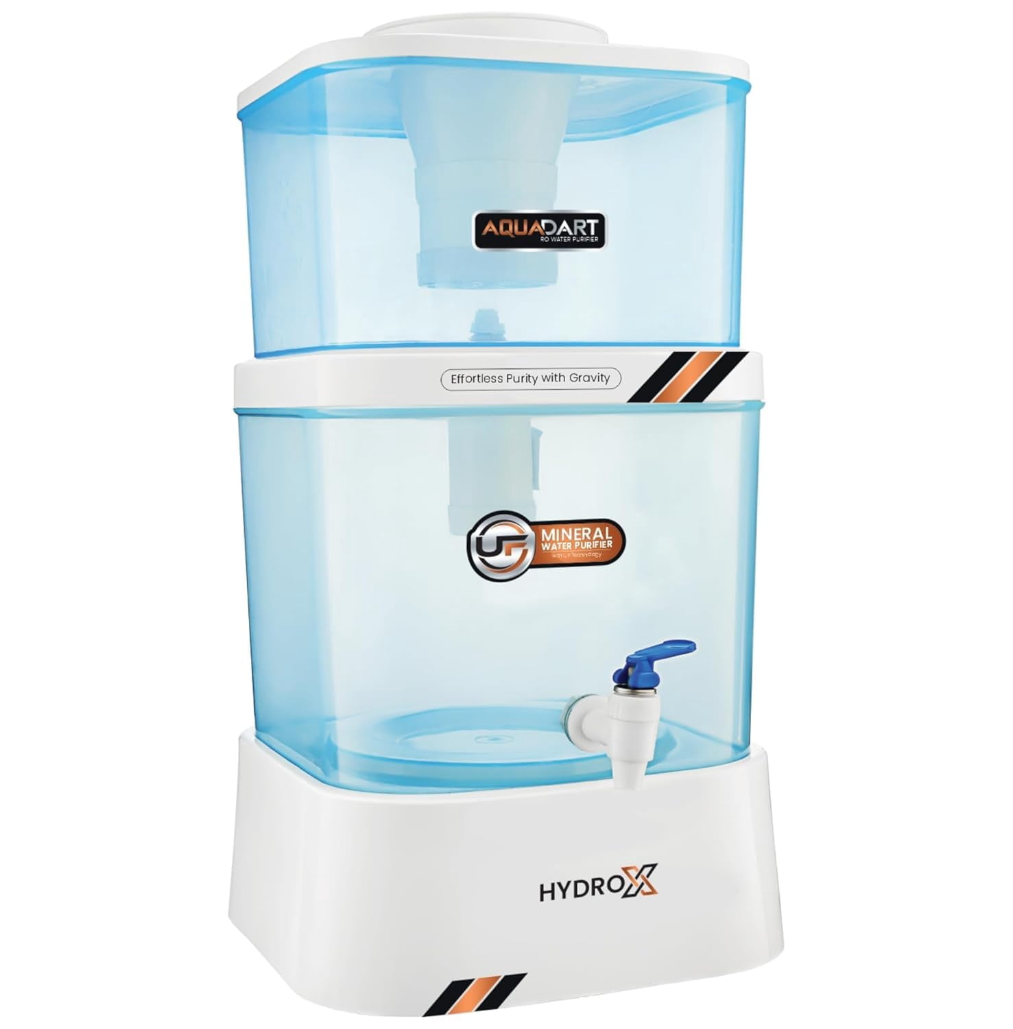 AquaDart 20 L Mineral Pot NonElectric Gravity Water Purifier Stylish ...