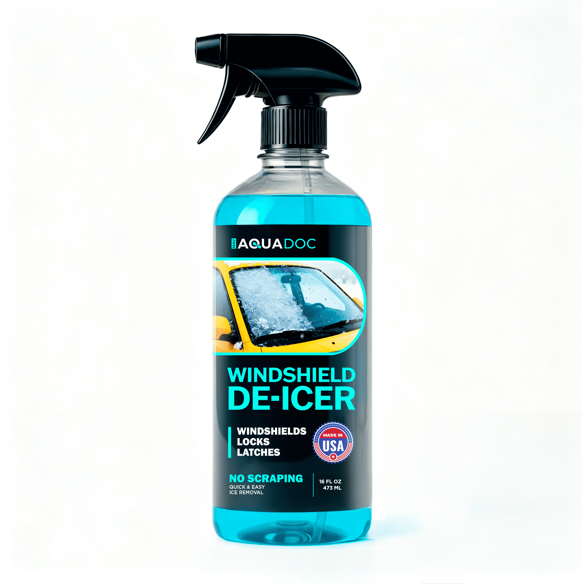 AquaDoc De-icer for Car Windshield - Liquid Ice Melter for Windshields ...