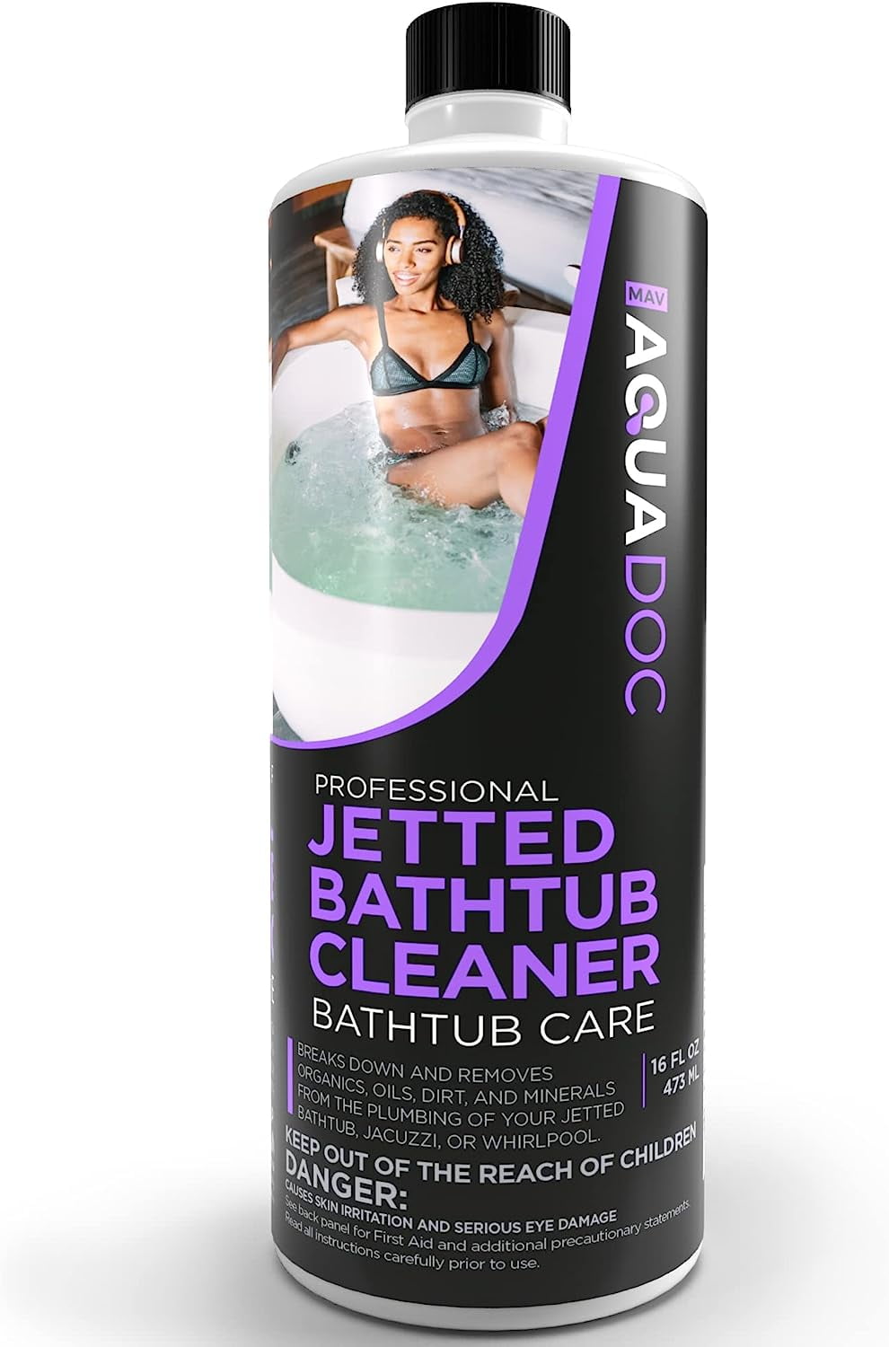 AquaDoc Jetted Bathtub Cleaner - Bathtub Jet Cleaner & Spa Cleaner ...
