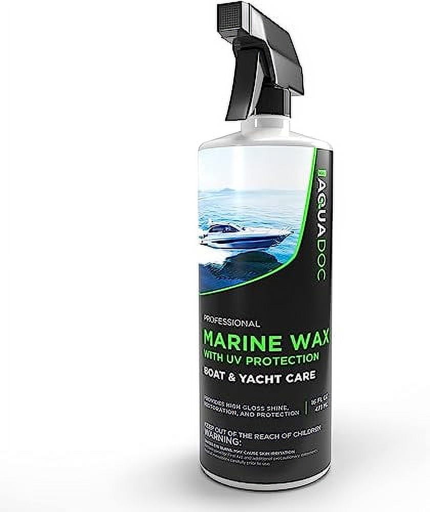 AquaDoc Marine Polish Boat Wax - Premium Marine Wax For Boats - UV ...