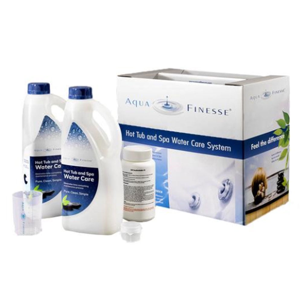 AquaFinesse 956301 Trichlor Tablets Hot Tub 3 to 5 Month Water Care Kit ...
