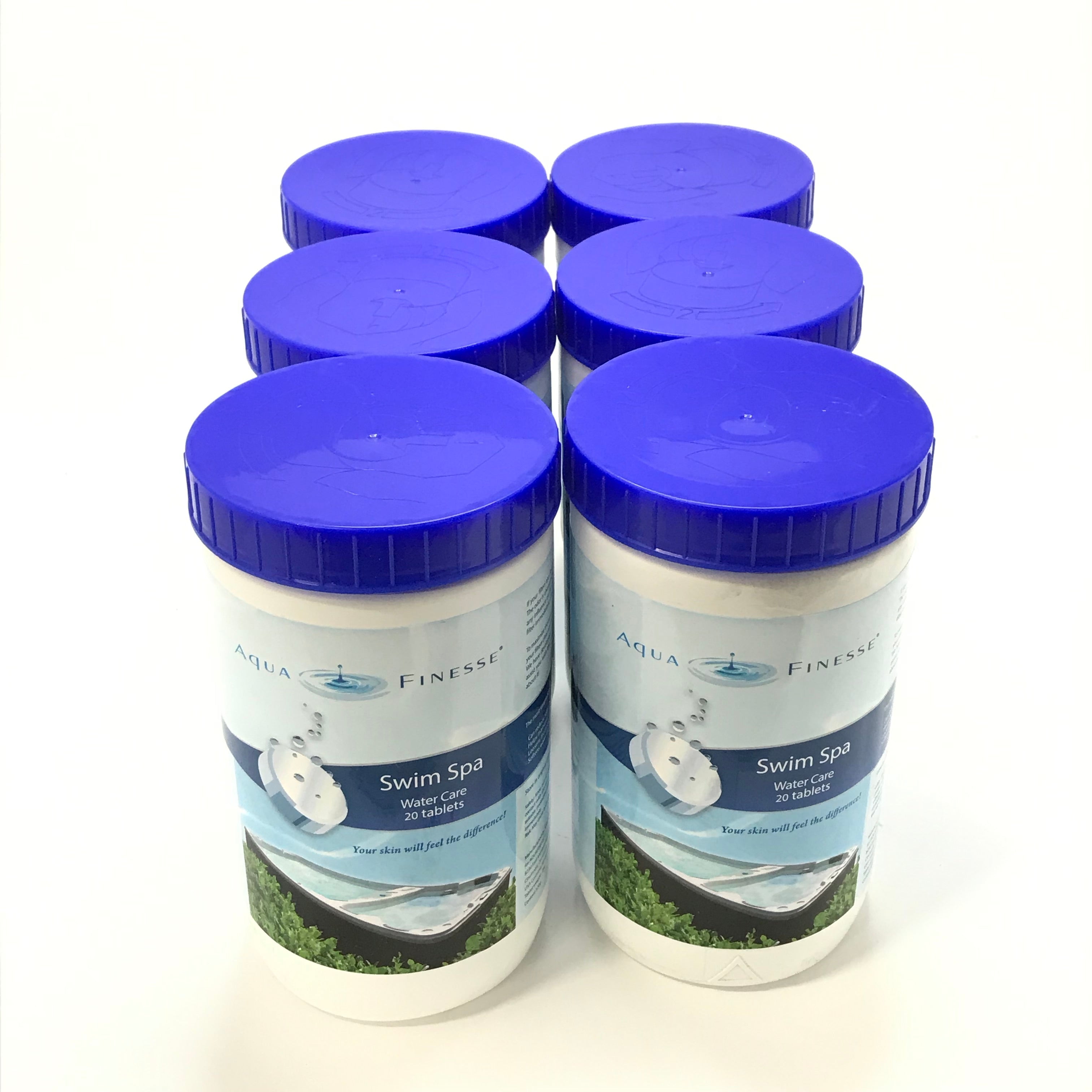 AquaFinesse Swim Spa Water Care Tablets - Filter Cleaners - 120 count ...