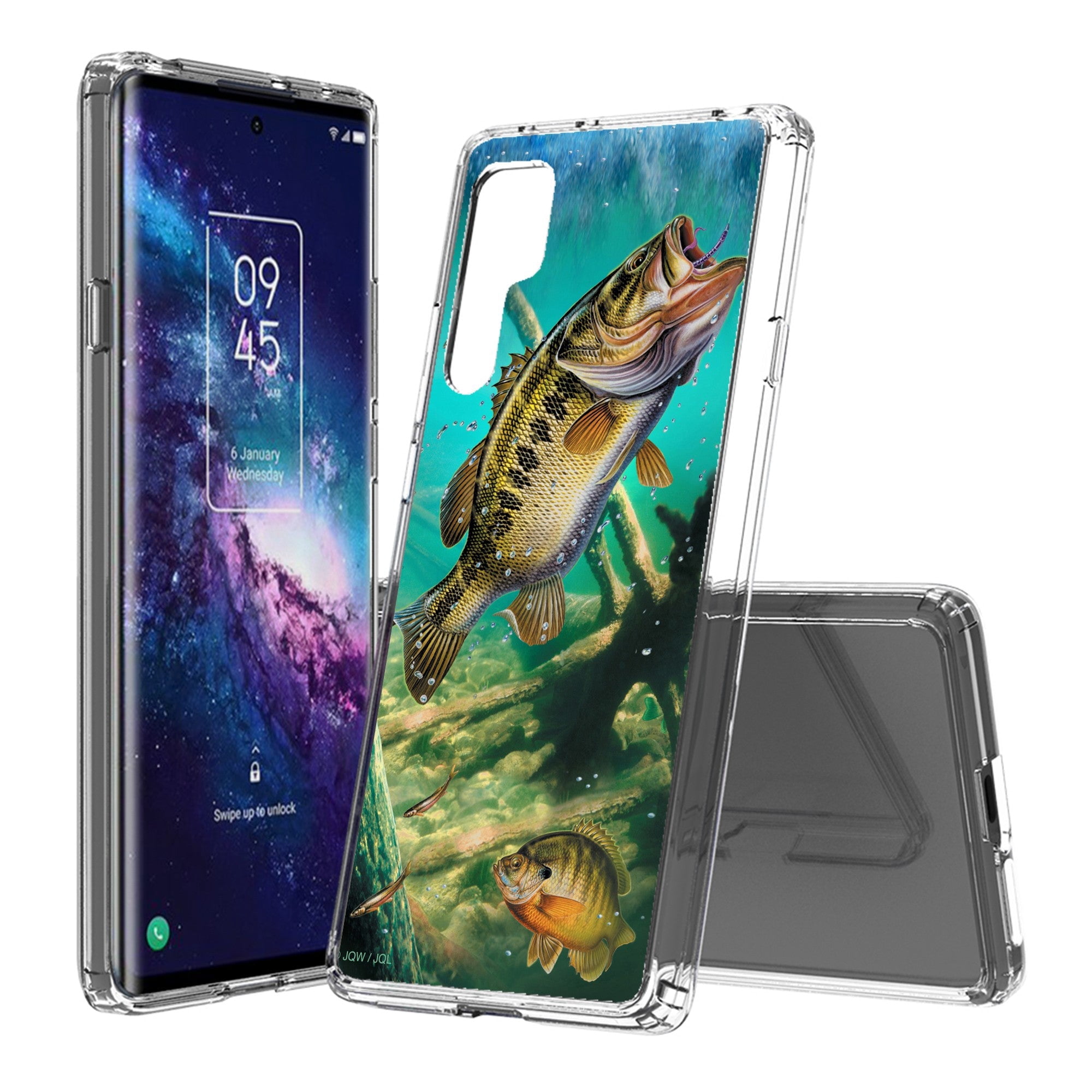 AquaFlex Hybrid Slim Designed For TCL 20 Pro 5G Case Transparent Clear ...