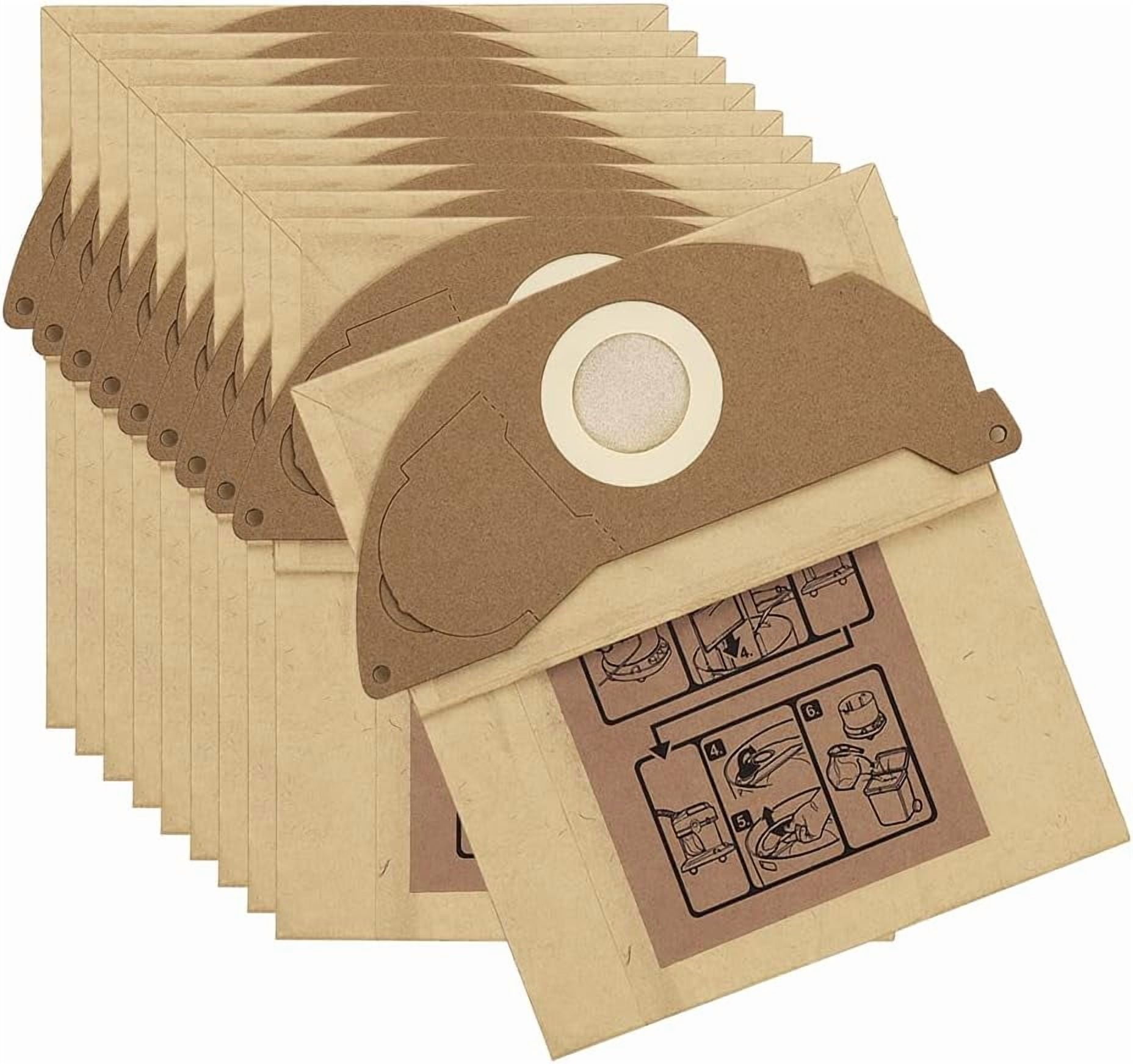 AquaForge 10 vacuum cleaner bags for filter 6.904-322.0 for MV2, WD2 ...