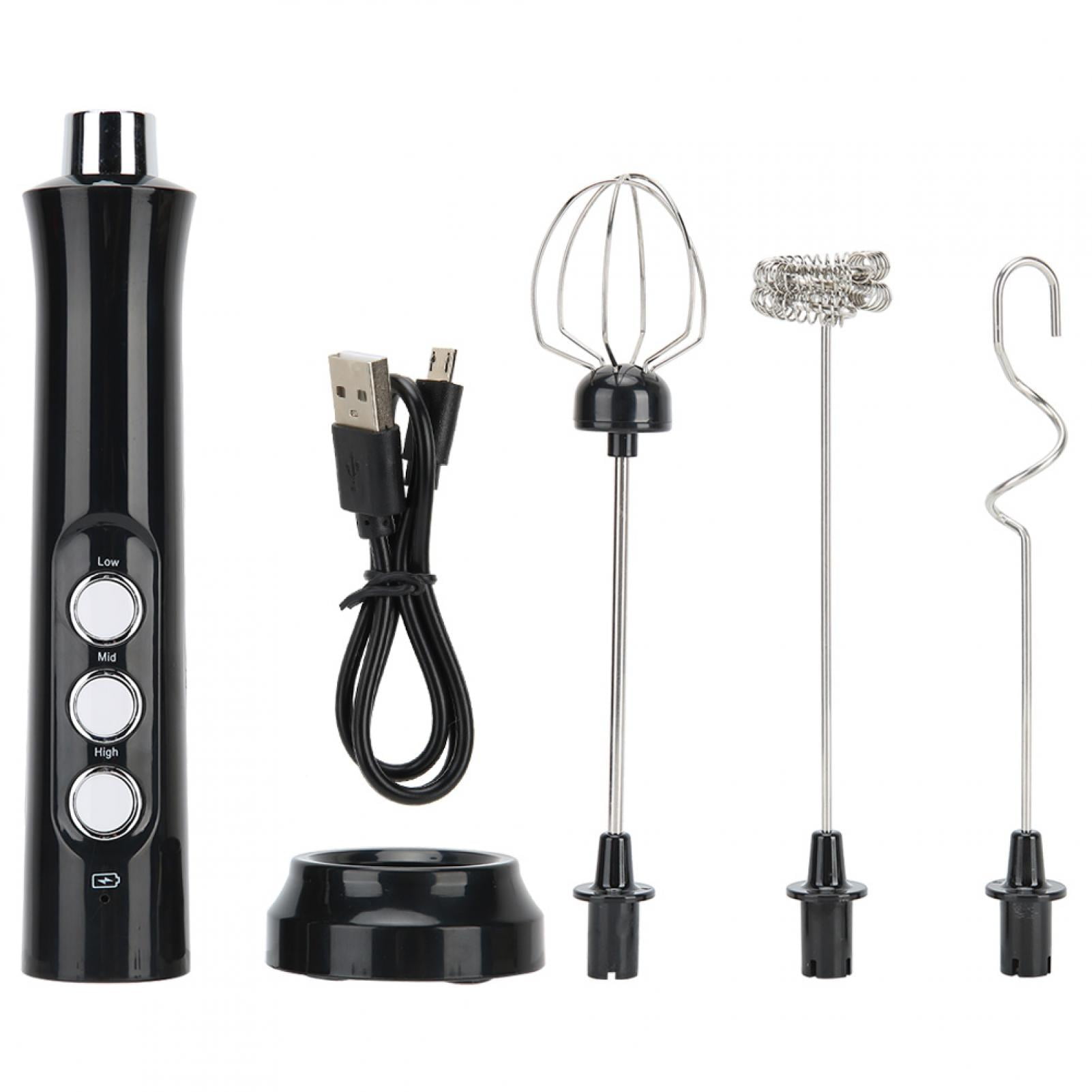 AquaForge Electric Milk Frother Handheld Automatic Egg Beater Milk ...