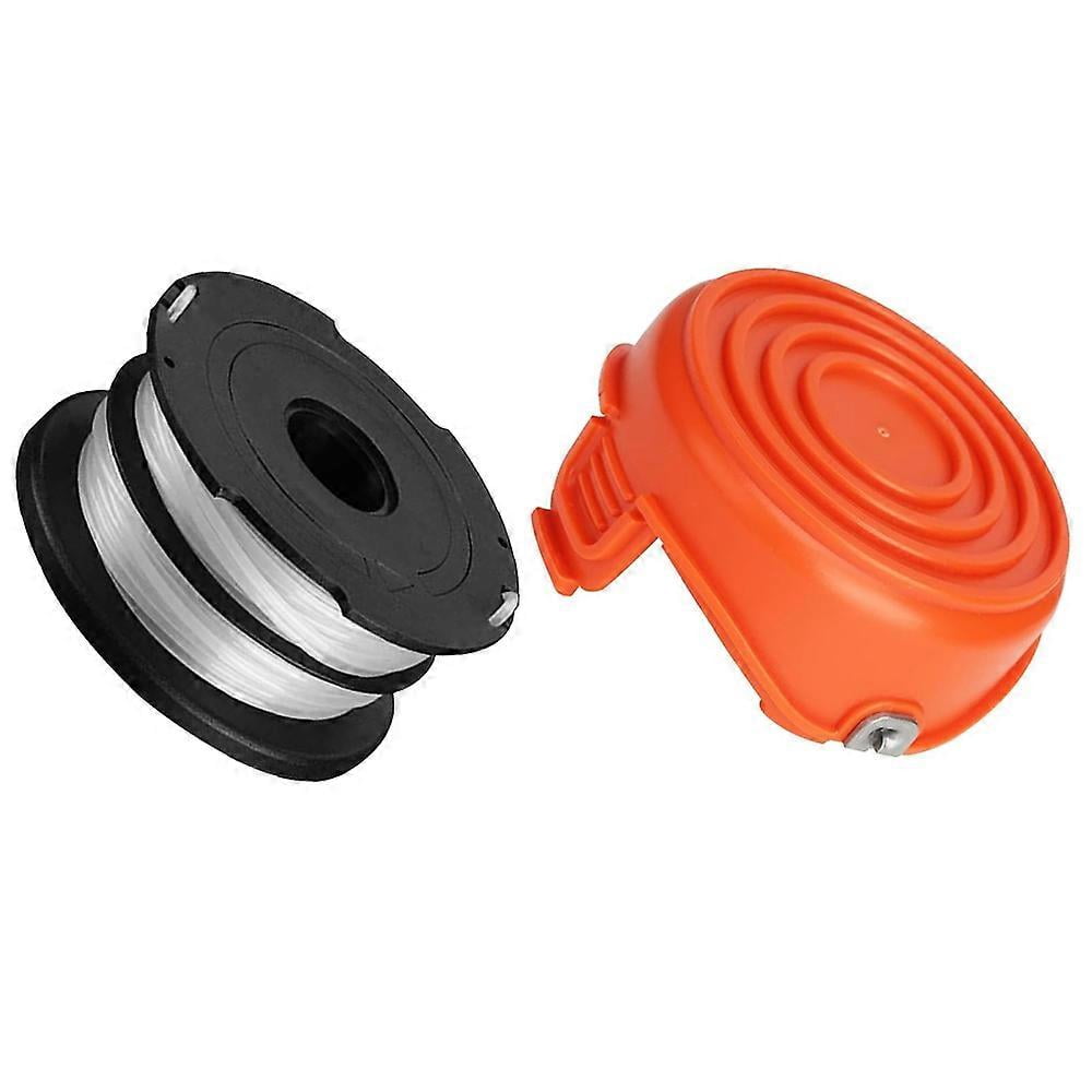 AquaForge Type A Replacement Spool + Spool Cap for Black & Decker GH750 ...