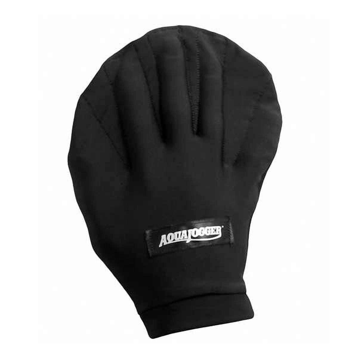 AquaJogger Webbed Pro Fitness Gloves, Black - Walmart.com