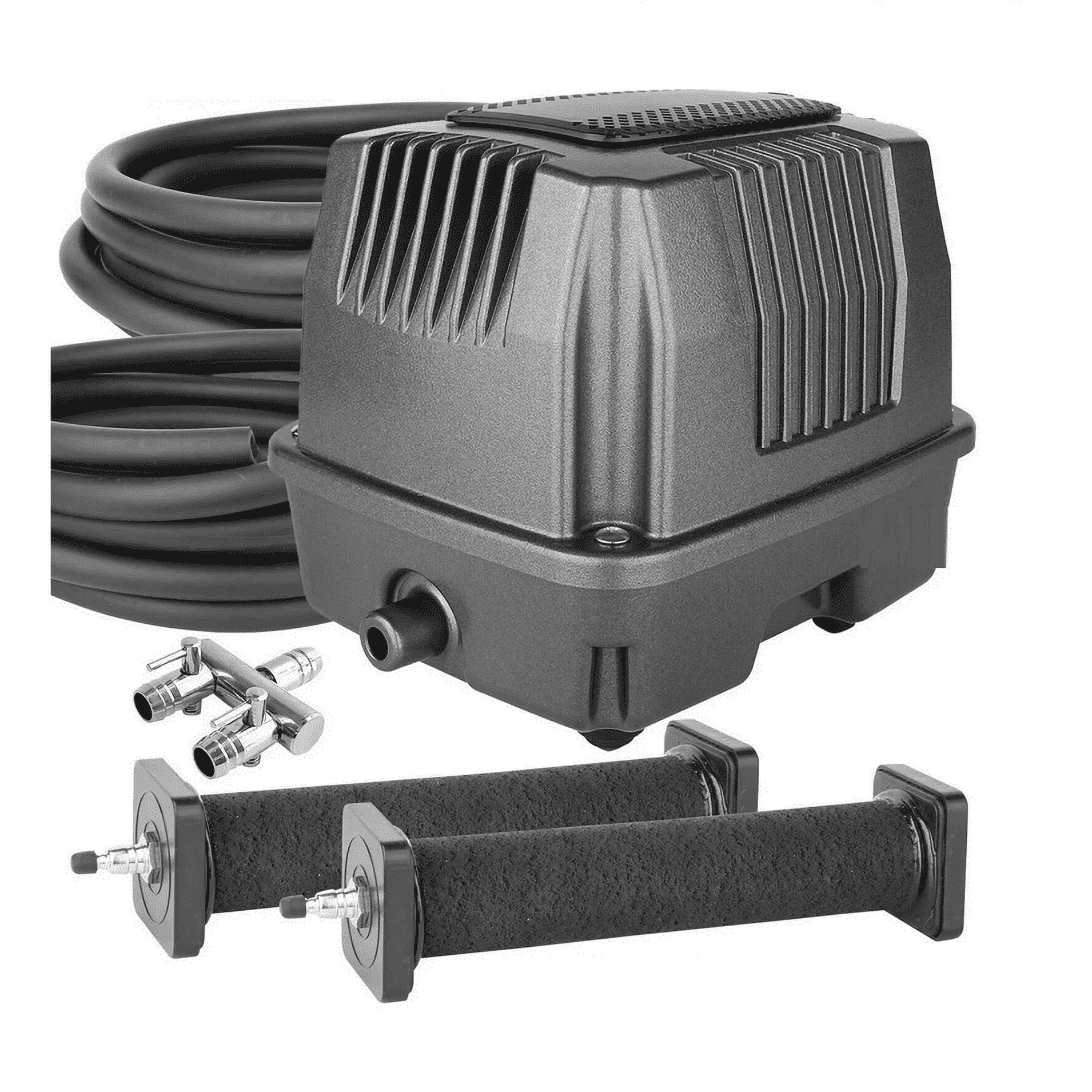 AquaMiracle TP60A Pond Aeration Kit Koi Pond Aerator Pond Air Pump for ...