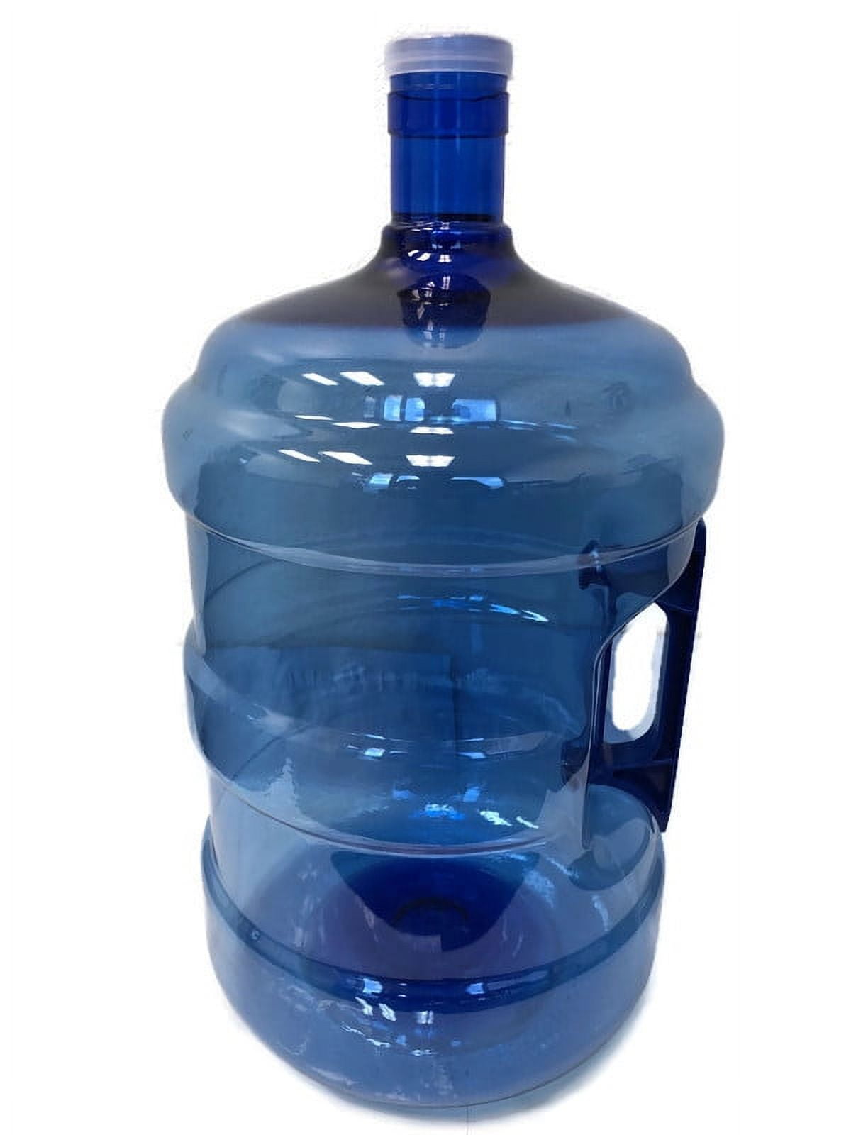 AquaNation BPA-Free 5 Gallon Clear PET Plastic Mounted Pet Water Bottle ...