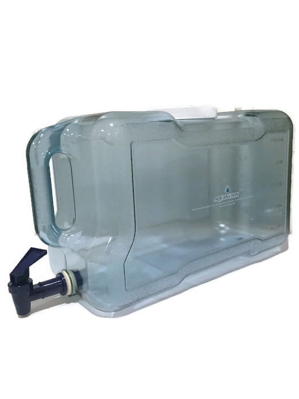 AquaNation BPA Free 3 Gallon Plastic Water Bottle Gallon Jug Container ...