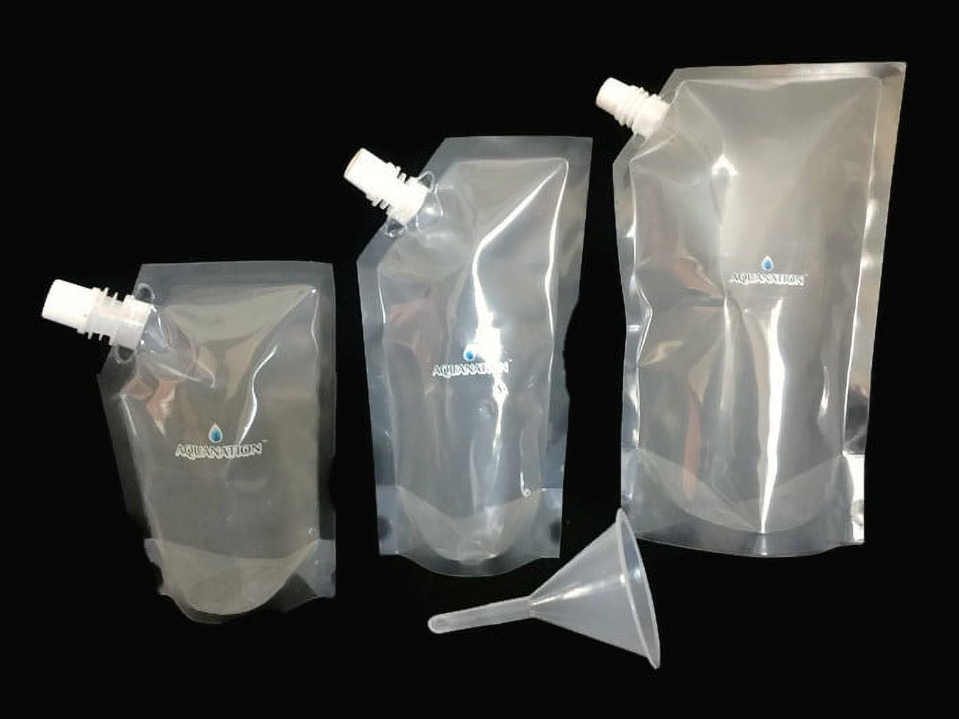 AquaNation - Concealable And Reusable BPA Free Travel Kit - Sneak ...