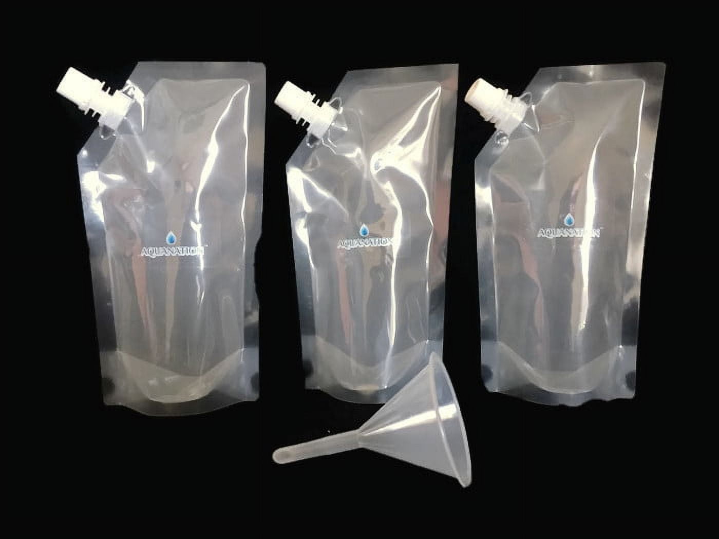 AquaNation Concealable And Reusable BPA Free Travel Kit Sneak Smuggle ...