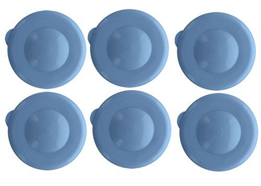 AquaNation Dew Cap Replacement - Pack of 6 Fit 55mm Snap On Crown Top 3 ...