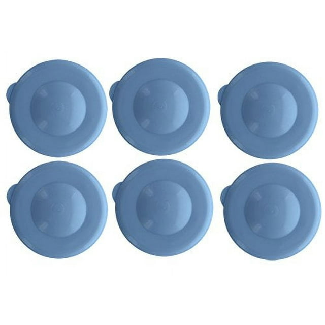 AquaNation Dew Cap Replacement - Pack of 6 Fit 55mm Snap On Crown Top 3 ...