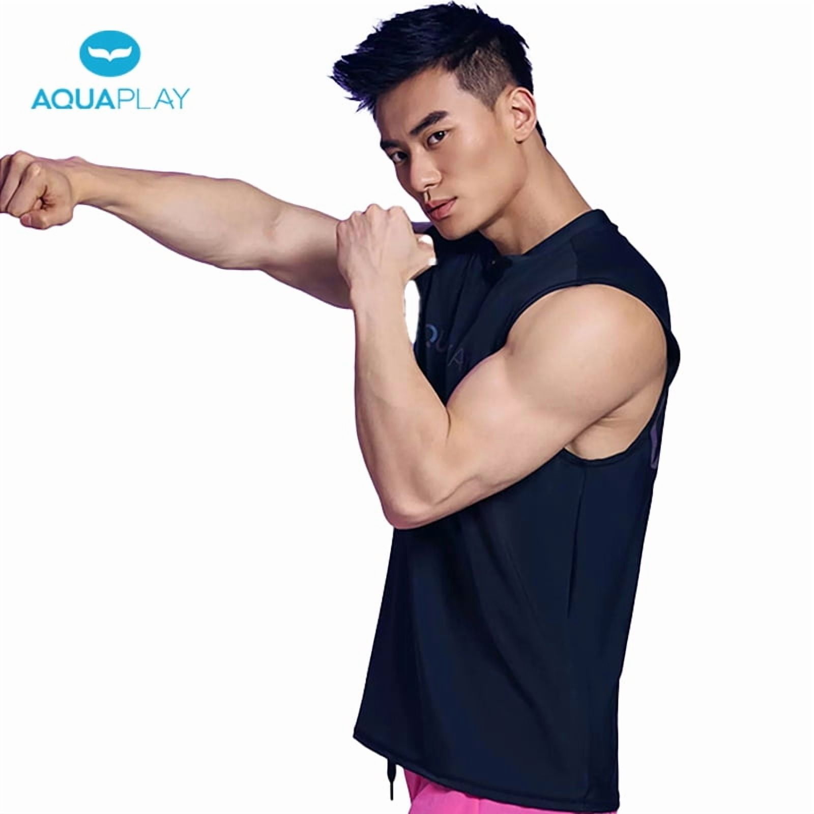 AquaPlay Men‘s Rash Guard Quick-Drying Surfing Diving Suits Swimwear ...