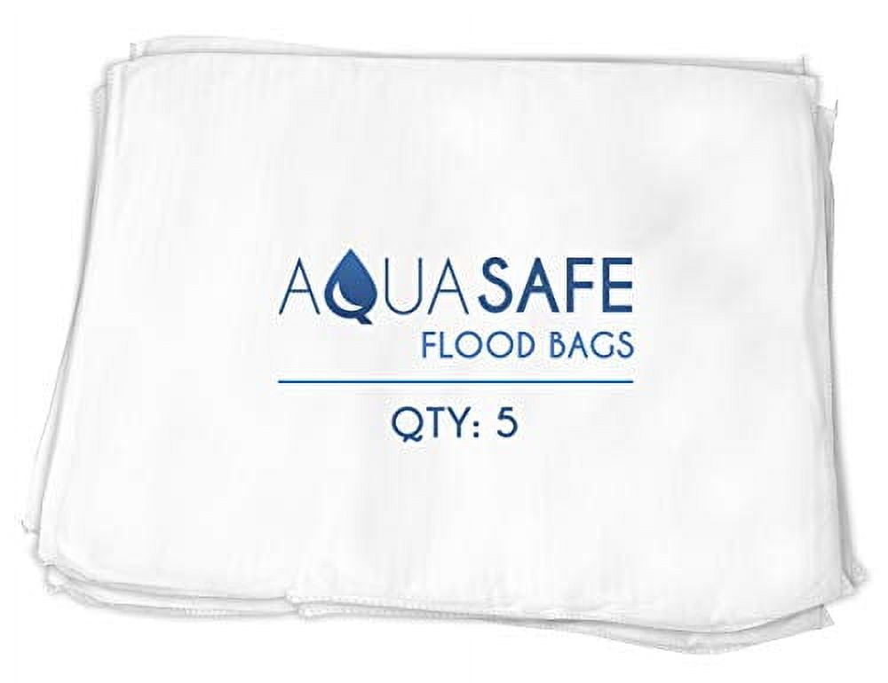 AquaSafe Flood Bags, Water Absorbent Flood Barrier and Super Absorbent ...