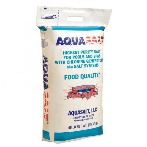 AquaSalt Chemical Chlorinator for Swimming Pools - 4x40lb Bags ...