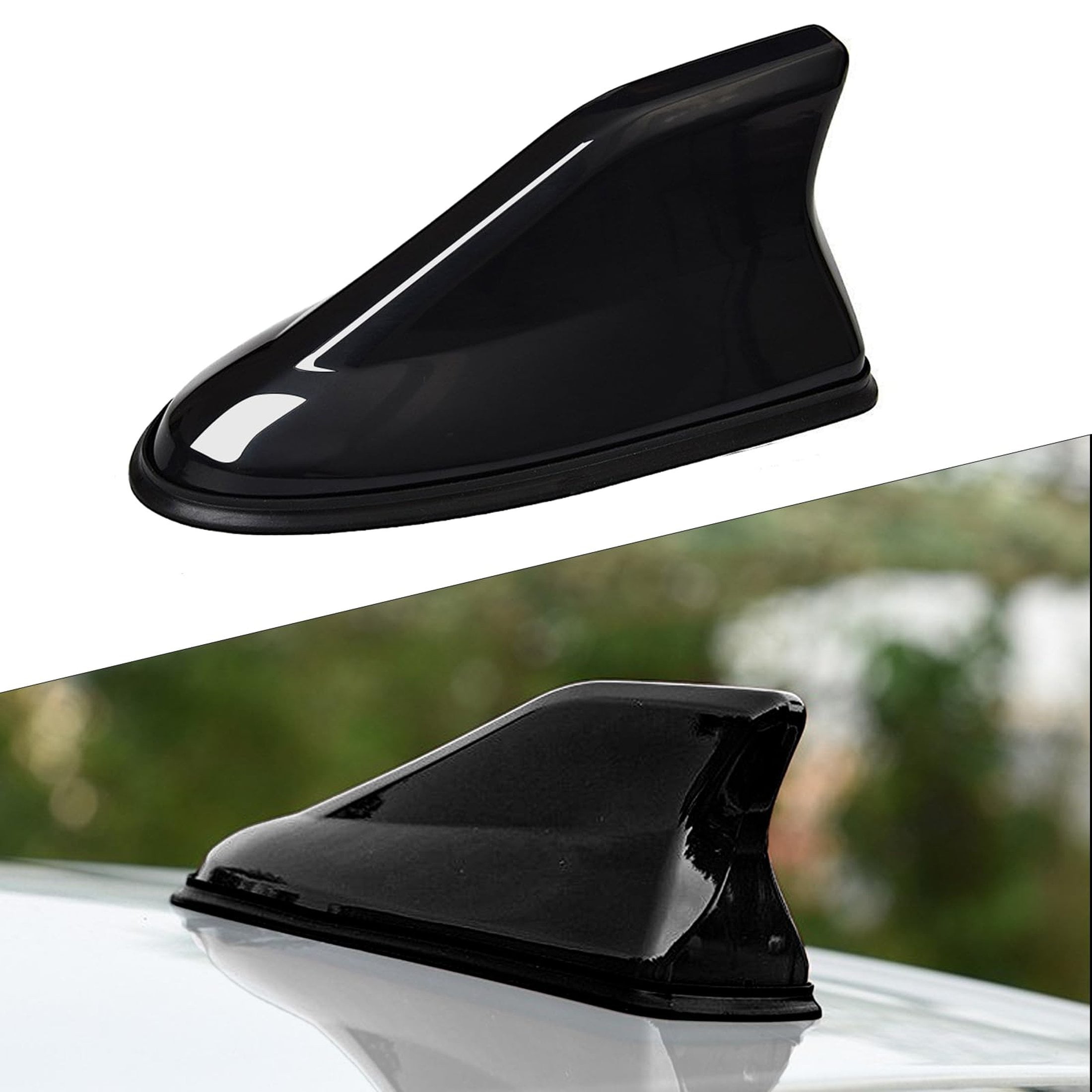 AquaShield Shark Fin Antenna Cover for Universal Car Roof Protection ...