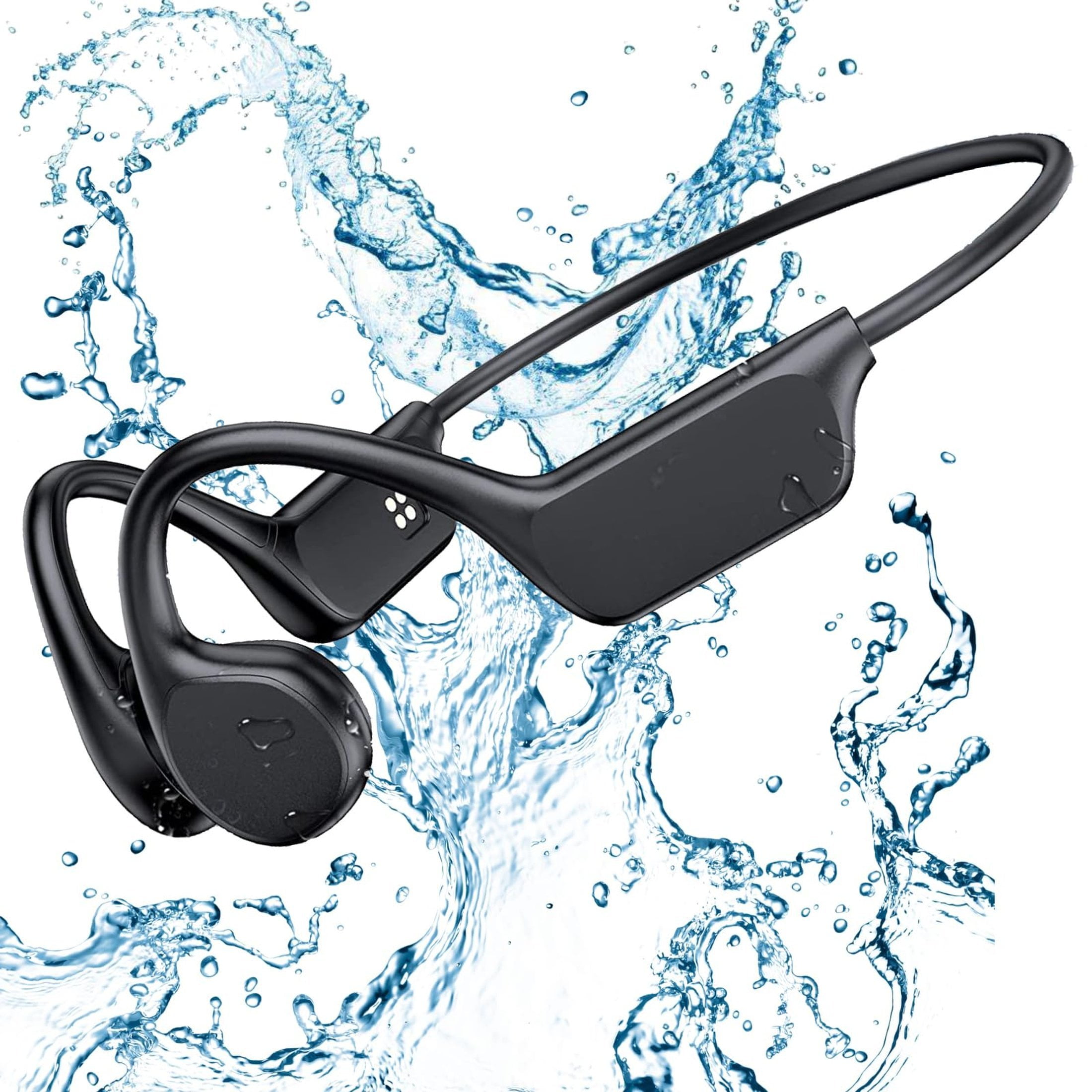 AquaSound Bone Conduction Headphones with MP3 Player for Active ...