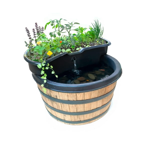 AquaSprouts Universal Pond Garden, Aquaponic & Hydroponic Grow Bed for Stock Tanks, Barrels ...