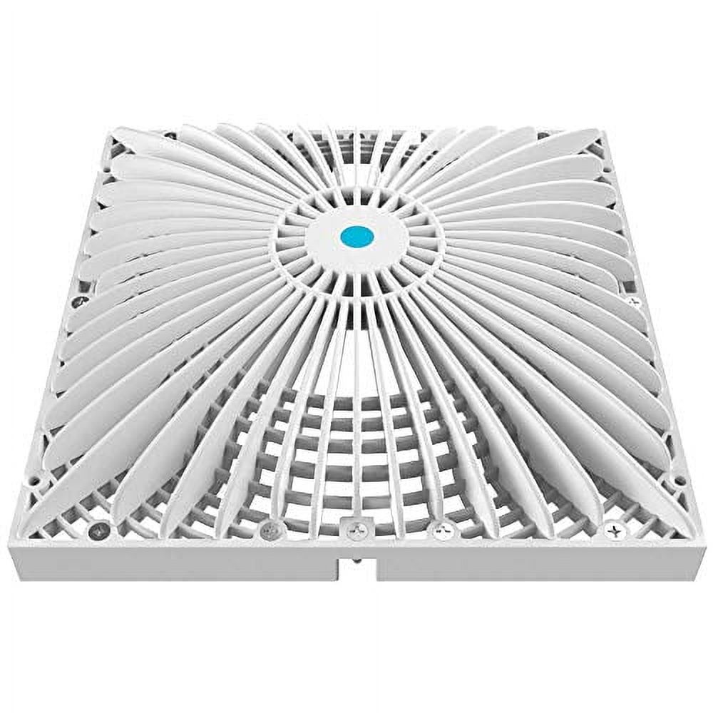 AquaStar 12" Square Retro-Fit MoFlow Suction Outlet Cover, White ...