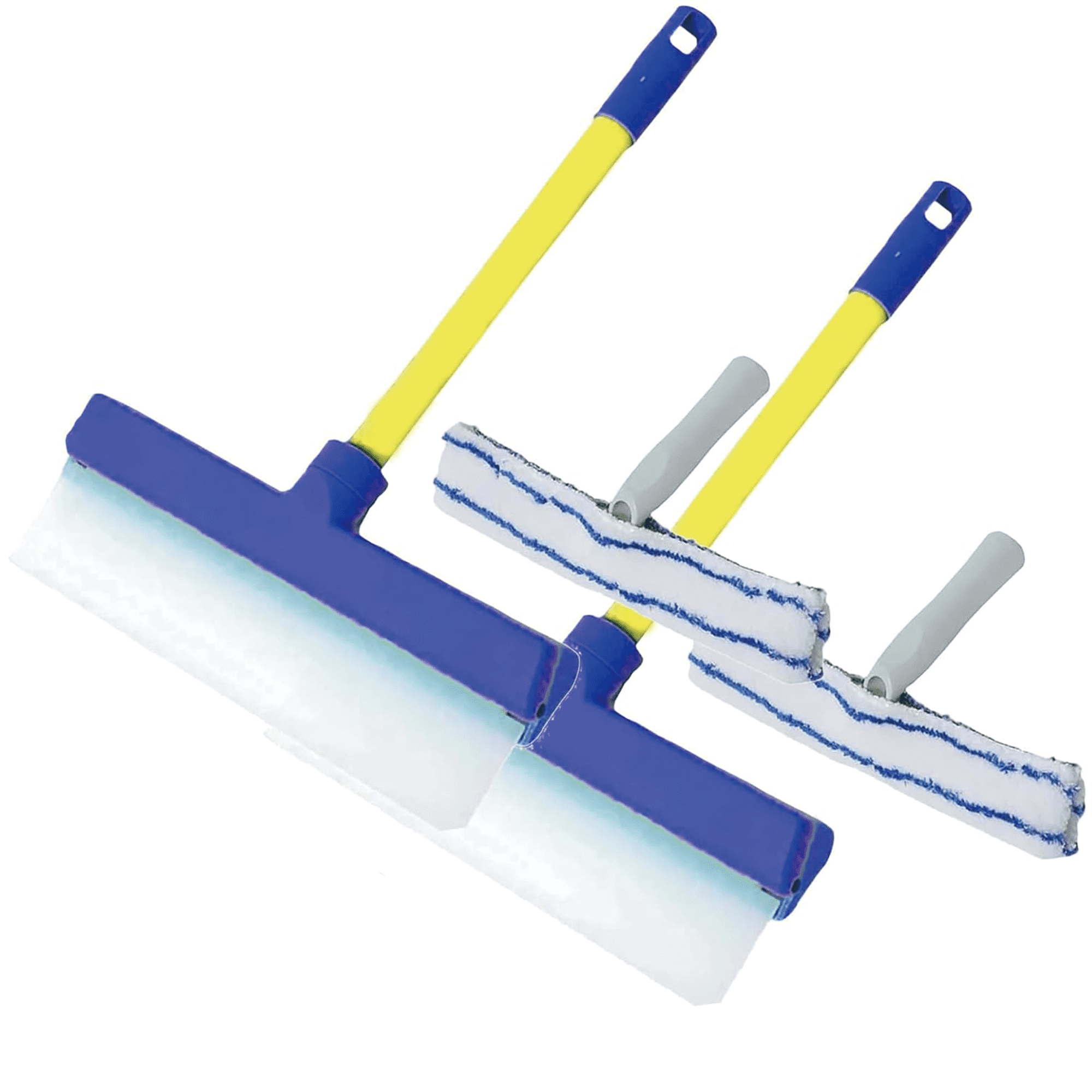 AquaSwipe Window Squeegee Kit - Recyclable Silicone 3-in-1 with ...