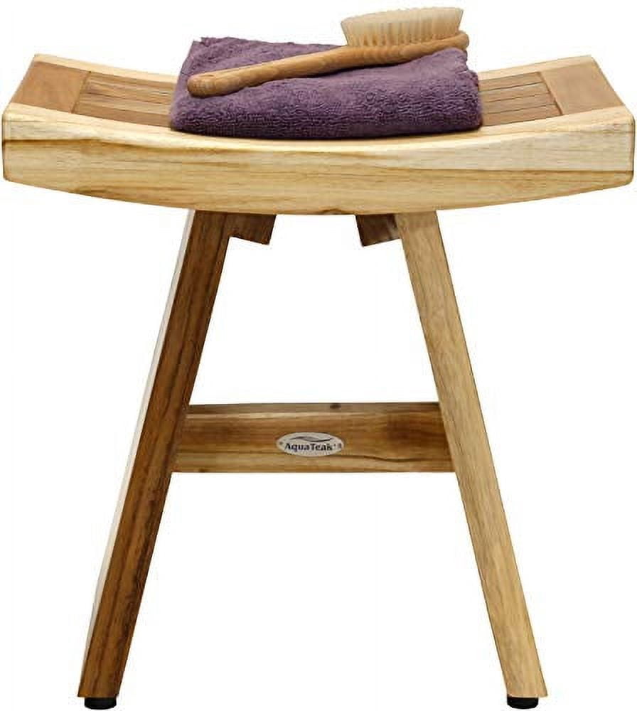 AquaTeak 18" Asia Shield Teak Shower Bench - Walmart.com