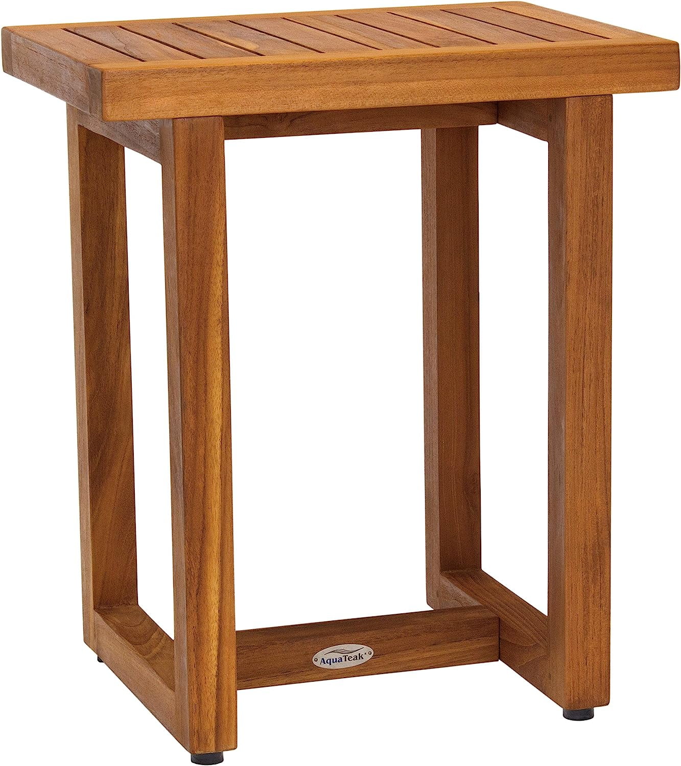AquaTeak 18" Spa Teak Shower Bench with Elevated Height - Walmart.com