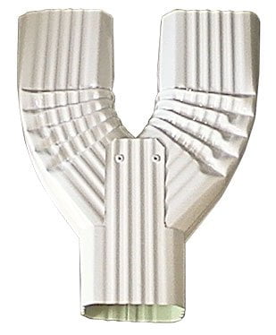 Aquabarrel Downspout Gutter Y Diverter 2x3, Y Downspout, Gutter ...