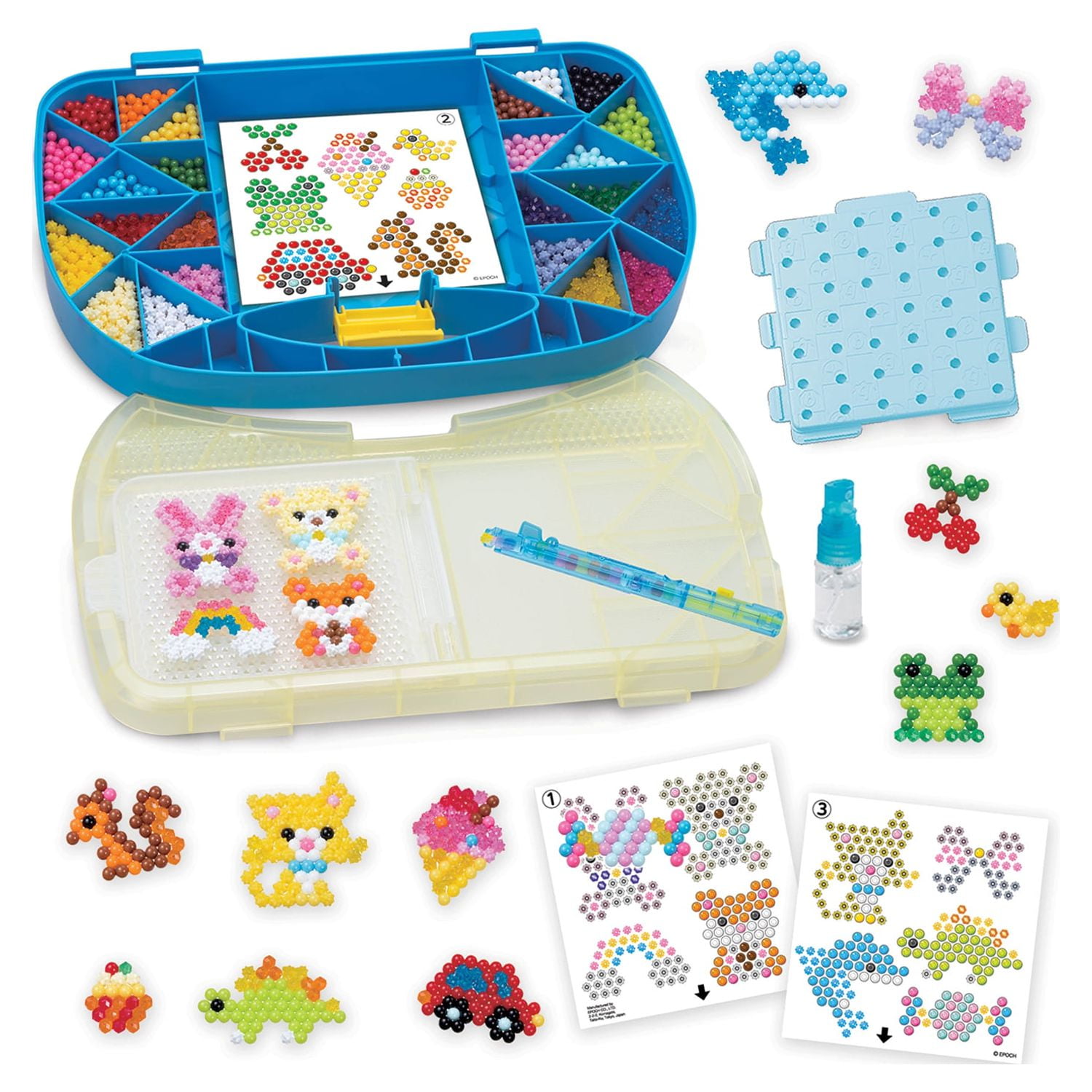 Aquabeads Kids DIY Bead Making Kit - Beginners Carry Case, Over 900 ...
