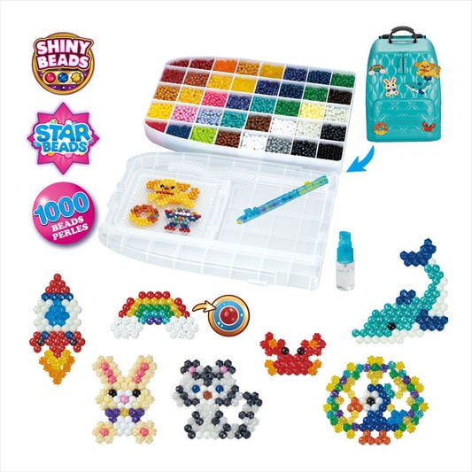 Aquabeads Deluxe Craft Backpack, Complete Arts & Crafts Bead Kit for ...
