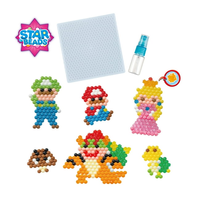 Aquabeads Super Mario Character Set, Complete Arts & Crafts Kit for ...