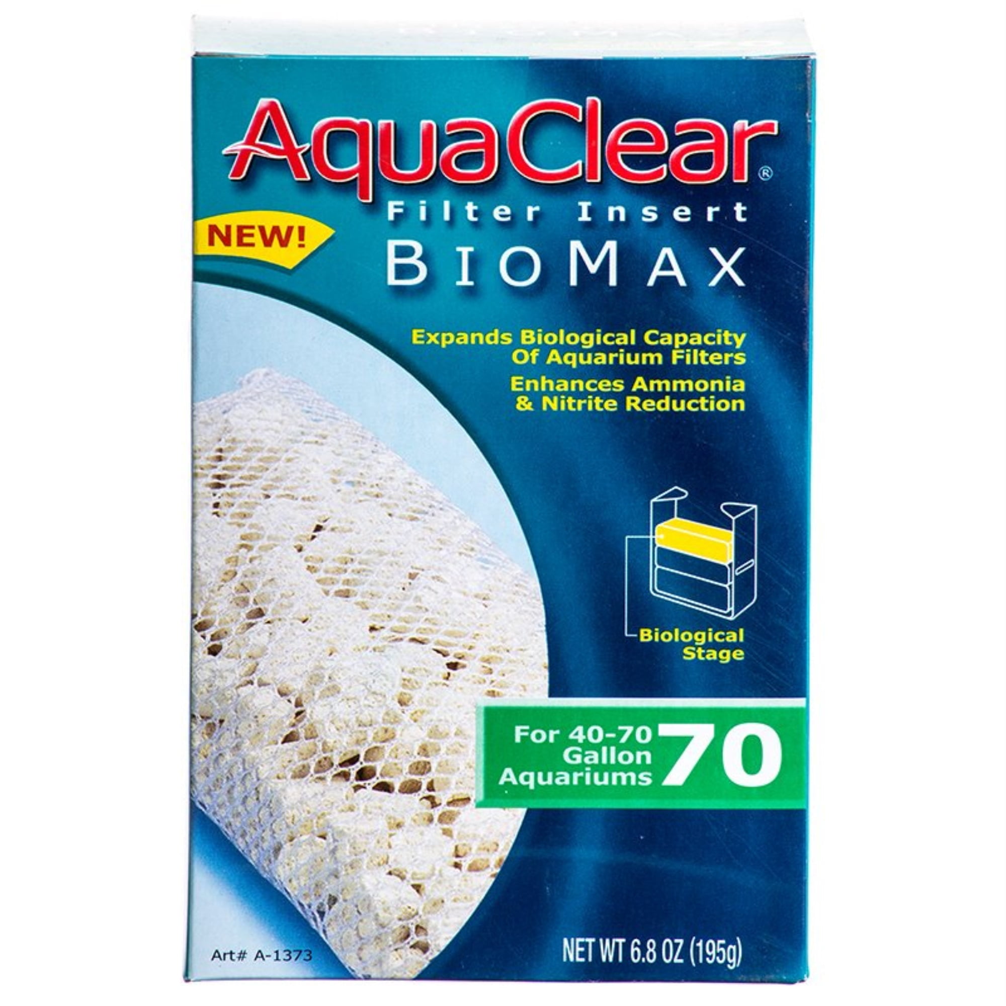 Aquaclear Bio-Max Filter Insert: Enhance Aquarium Filtration Biological ...