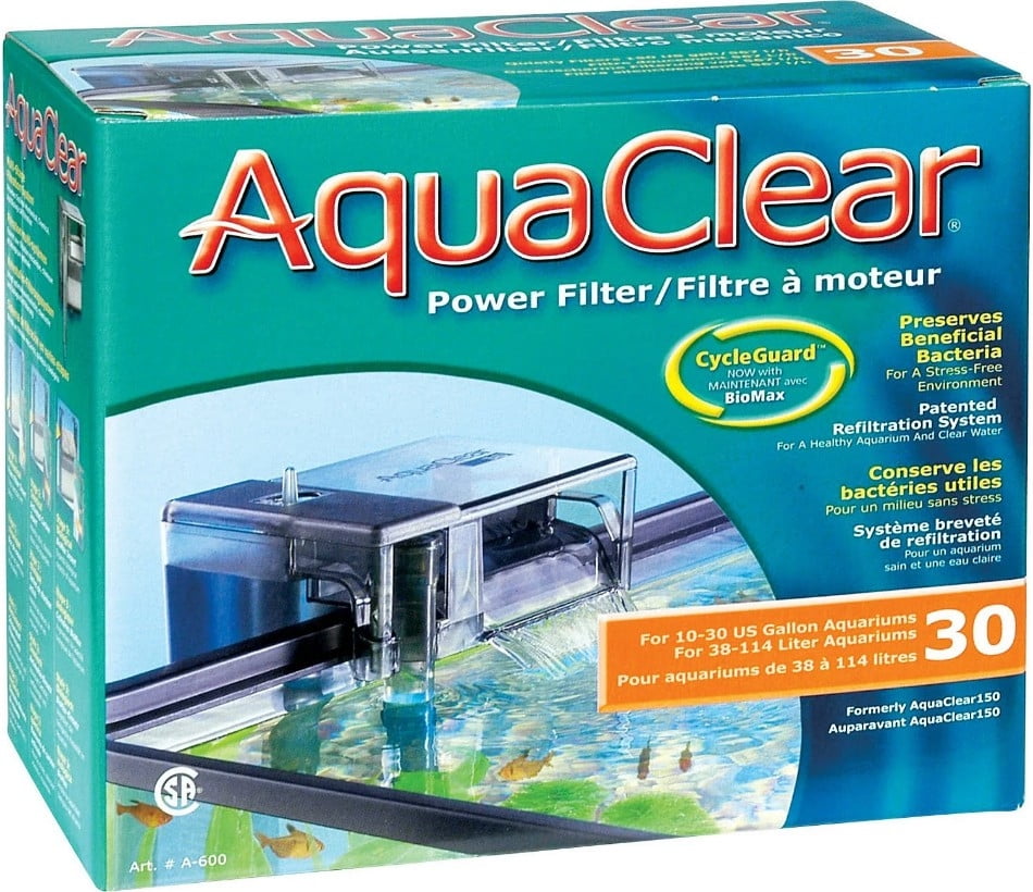 Aquaclear Power Filter (10 - 30 Gallon) - DS - Walmart Business Supplies