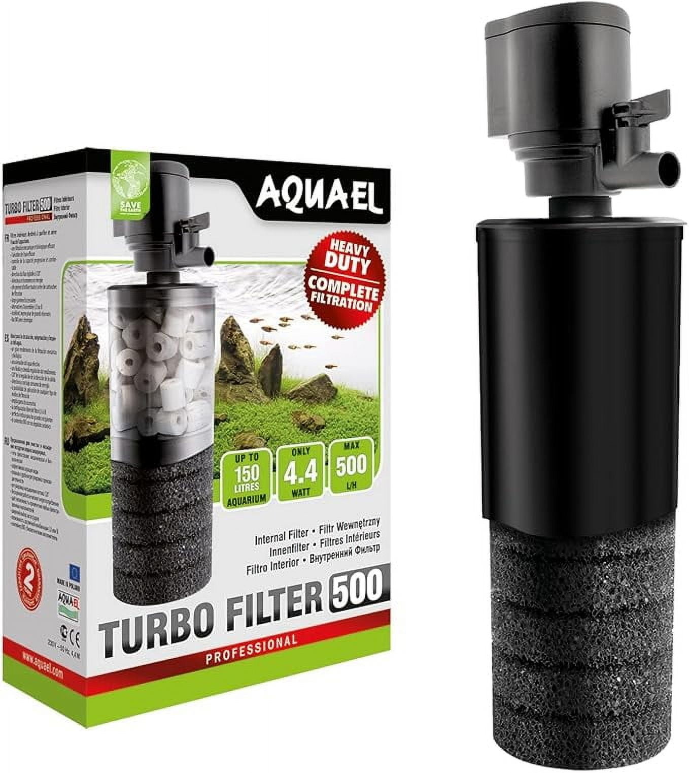 Aquael Turbo Filter 500 - Water Cleaning and Aeration with Cartridge ...