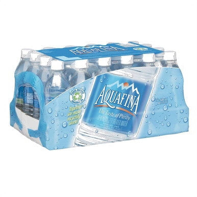 PepsiCo Aquafina Bottled Water, 500mL 16.9 fl oz, 24 Pack, Purified ...