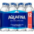 Aquafina Purified Drinking Water 16 9 Fl Oz 12 Pack Plastic Bottles
