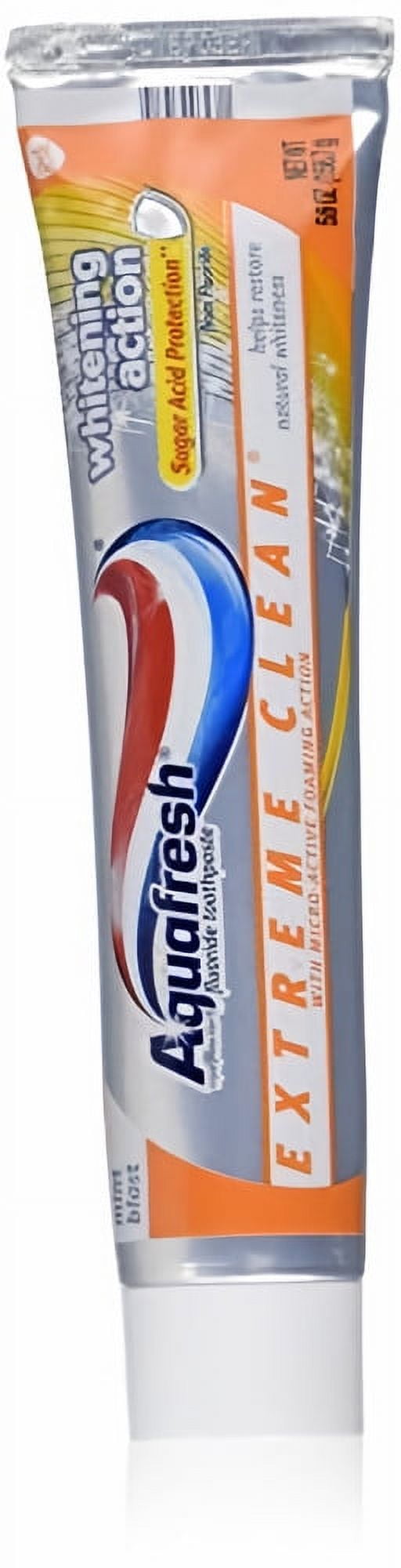 Aquafresh Extreme Clean Whitening Toothpaste, 5 x 5.6oz, Fluoride ...