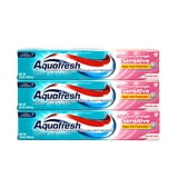 Aquafresh Maximum Strength Sensitive + Gentle Whitening Toothpaste ...